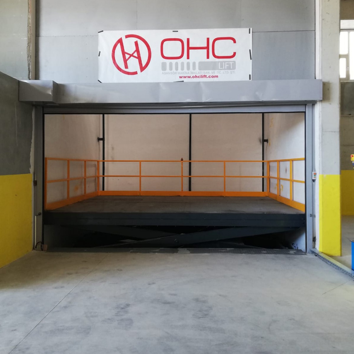 Makaslı Yük Platformu